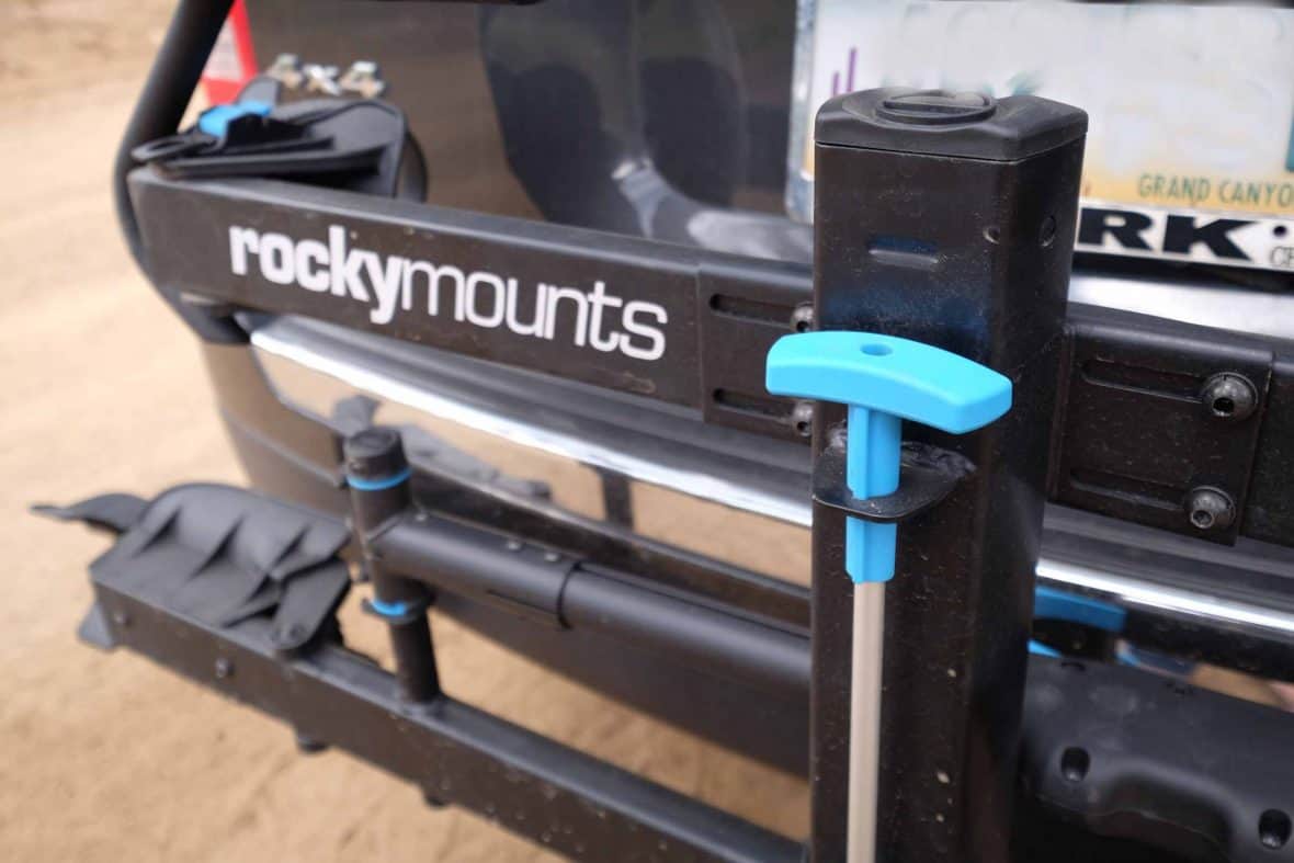 Field Tested: Rocky Mounts BackStage Swing-Out Hitch Rack - Expedition ...