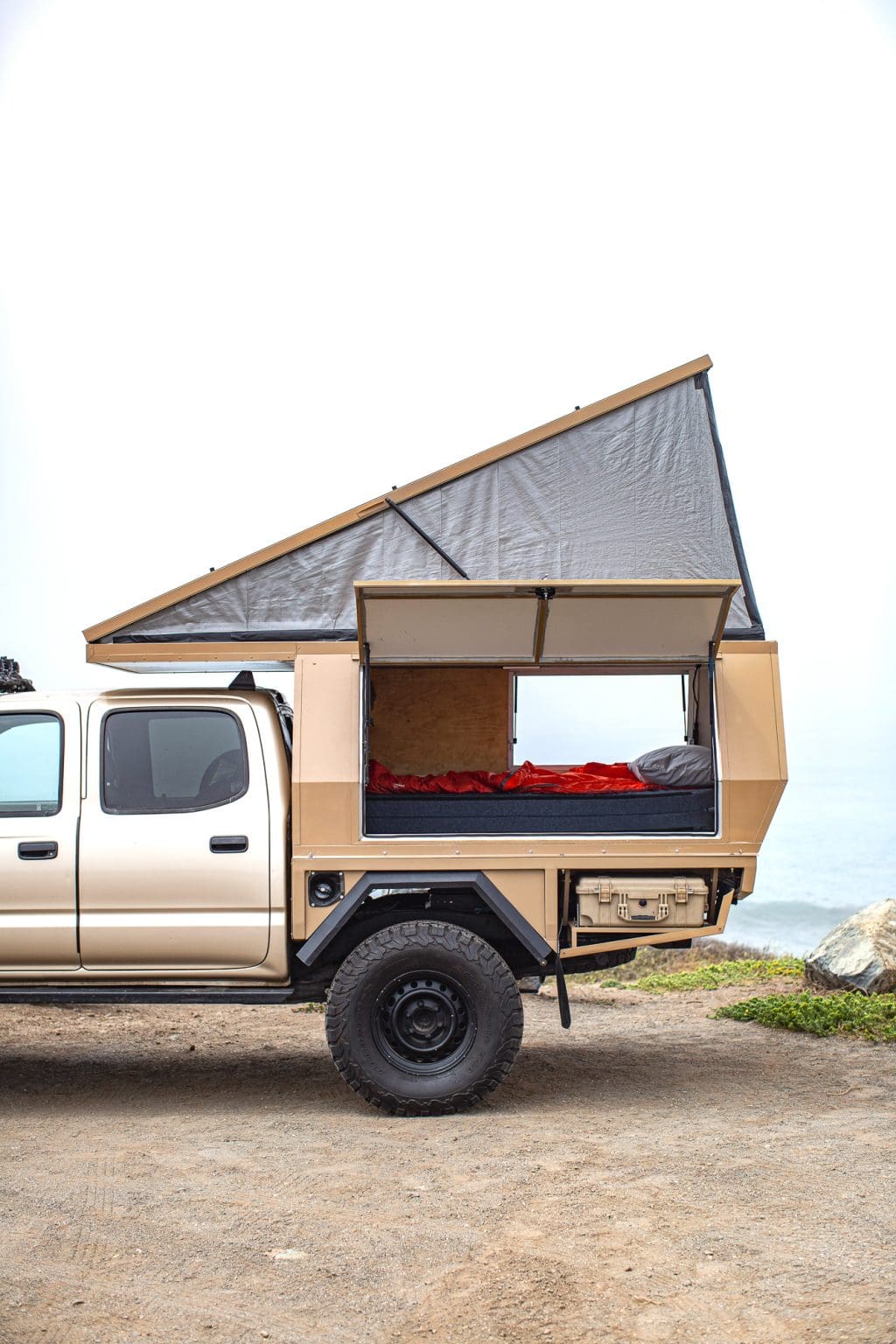 Vehicle Feature :: Overland Under Budget’s DIY First Gen Tacoma Camper ...