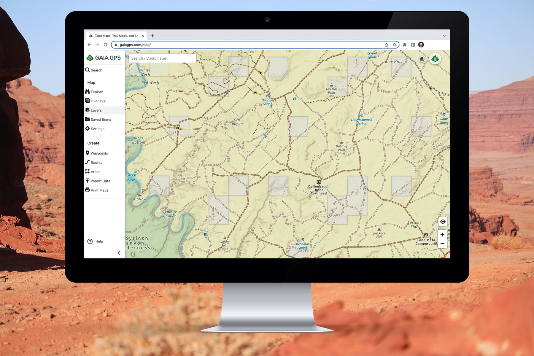 Gaia Maps Introduces Gaia Overland - Expedition Portal