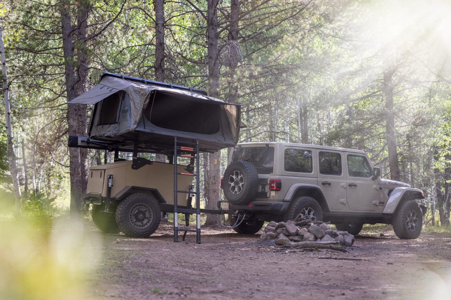 The First Ever Jeep Branded Addax Trailer Launched at SEMA, and It Is a ...