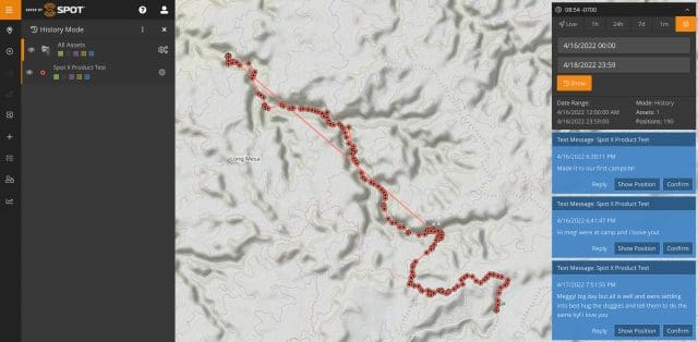 Spot X 2-way Satellite Messenger - Expedition Portal