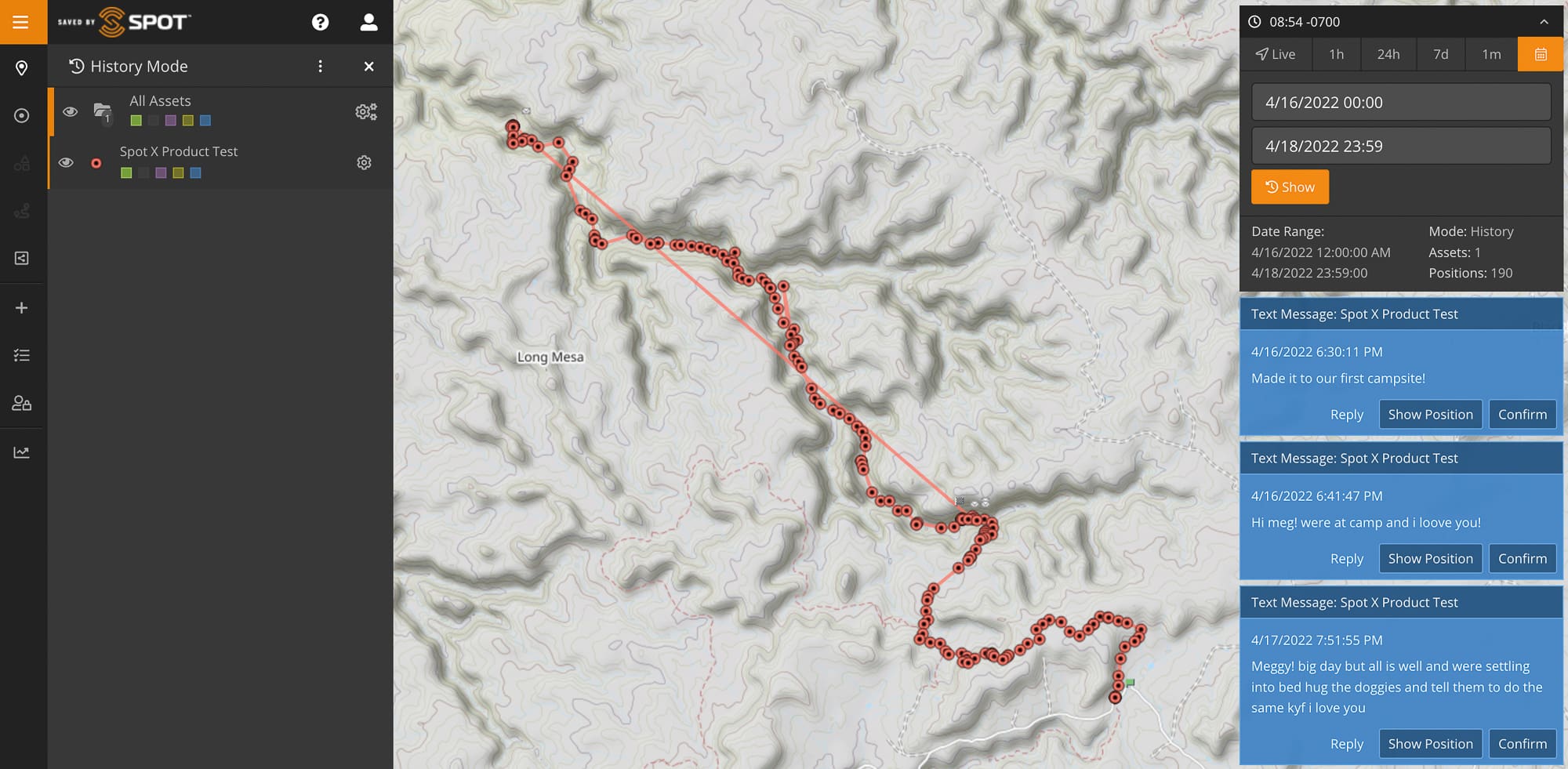 Spot X 2-way Satellite Messenger - Expedition Portal