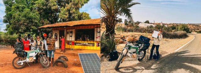 Sinje Gottwald Completes First Unassisted Electric Motorcycle Crossing ...