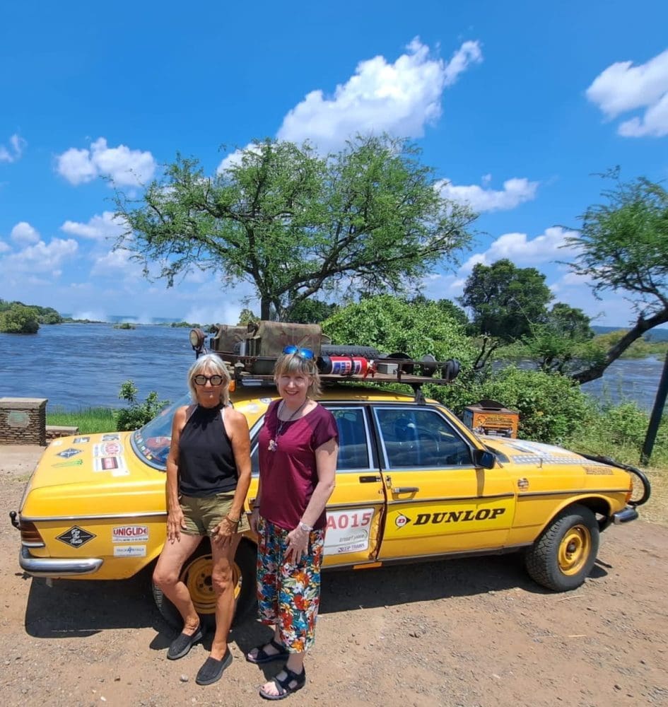 Two Women Road Trip Africa in this Rally-Ready 1981 Mercedes