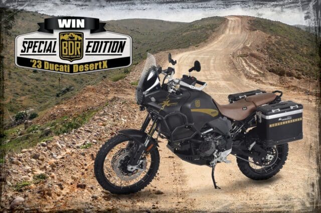 BDR Special Edition Ducati Desert X Up For Grabs