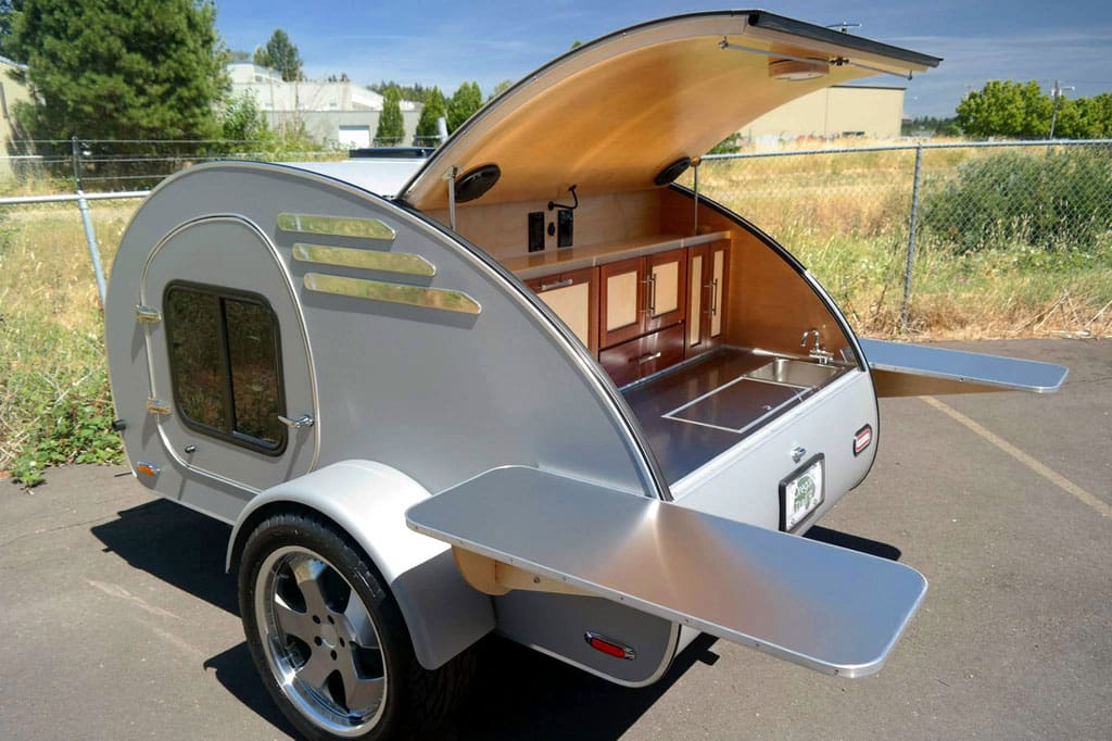 Oregon Trailer Teardrop Trailers Combine Style, Practicality, and ...
