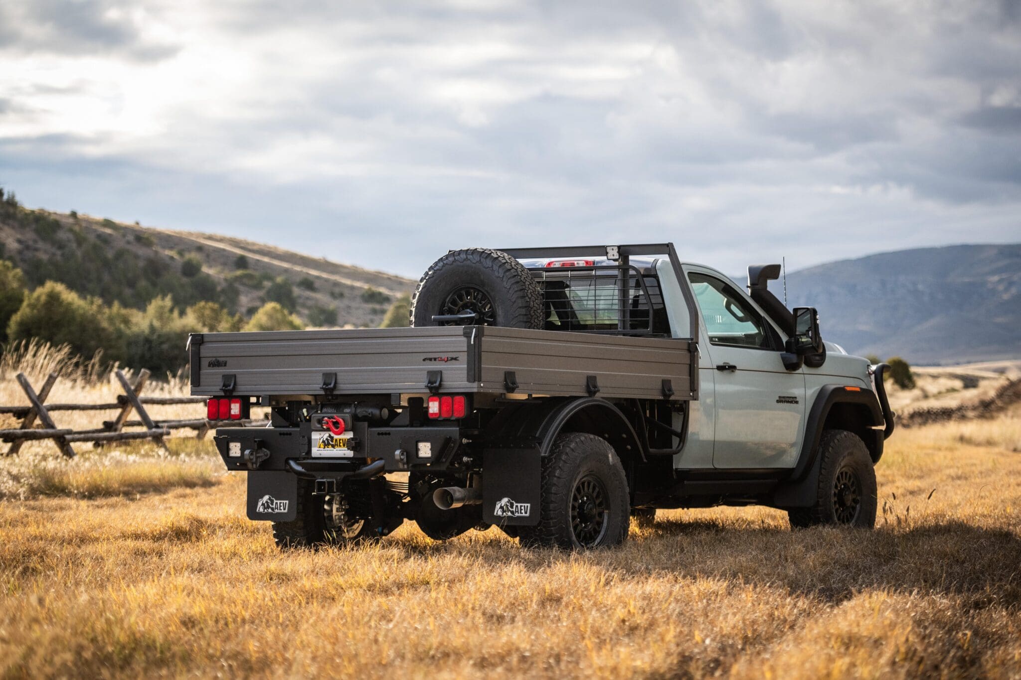 The AEV x GMC Sierra Grande Concept Debuts at SEMA 2023 - Expedition Portal