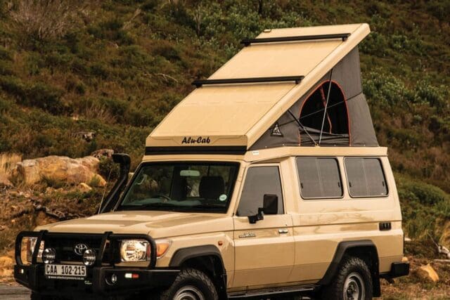 Alu-Cab Hercules Roof Conversion for the Toyota Land Cruiser Troopy ...