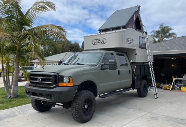 2000 Ford F-250 w/ 2022 Scout Kenai Camper :: Featured Classified ...