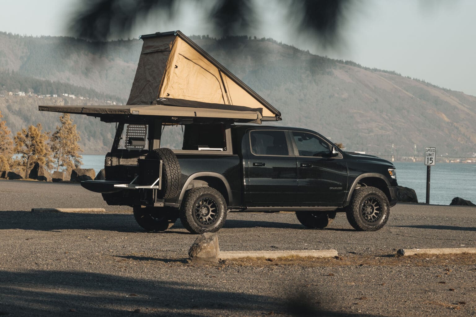 2022 Ram 1500 Rebel Night Edition w/ Super Pacific X1 Camper ...