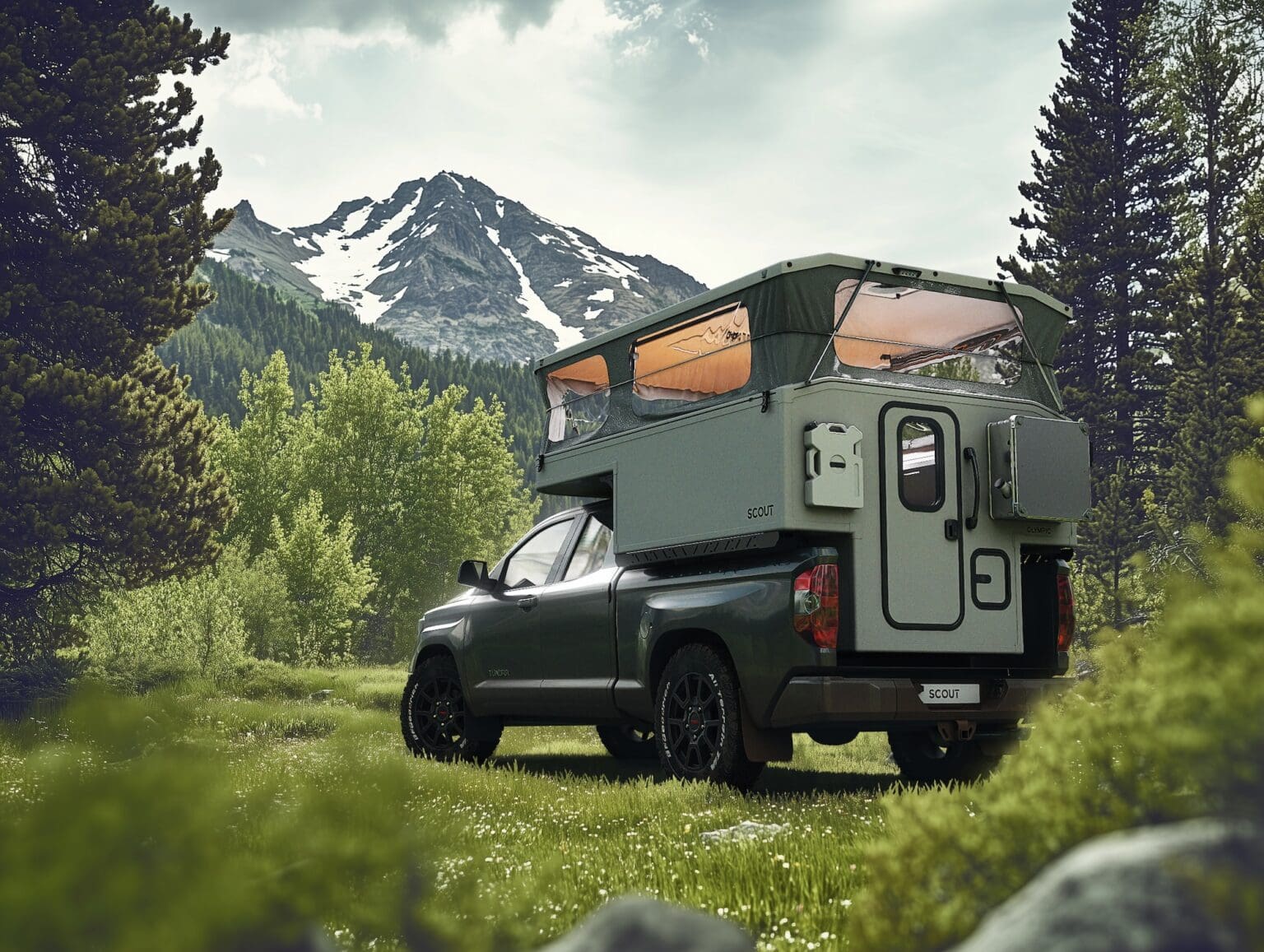 Scout Announces Their New Full-Size Olympic Pop-up Camper - Expedition ...