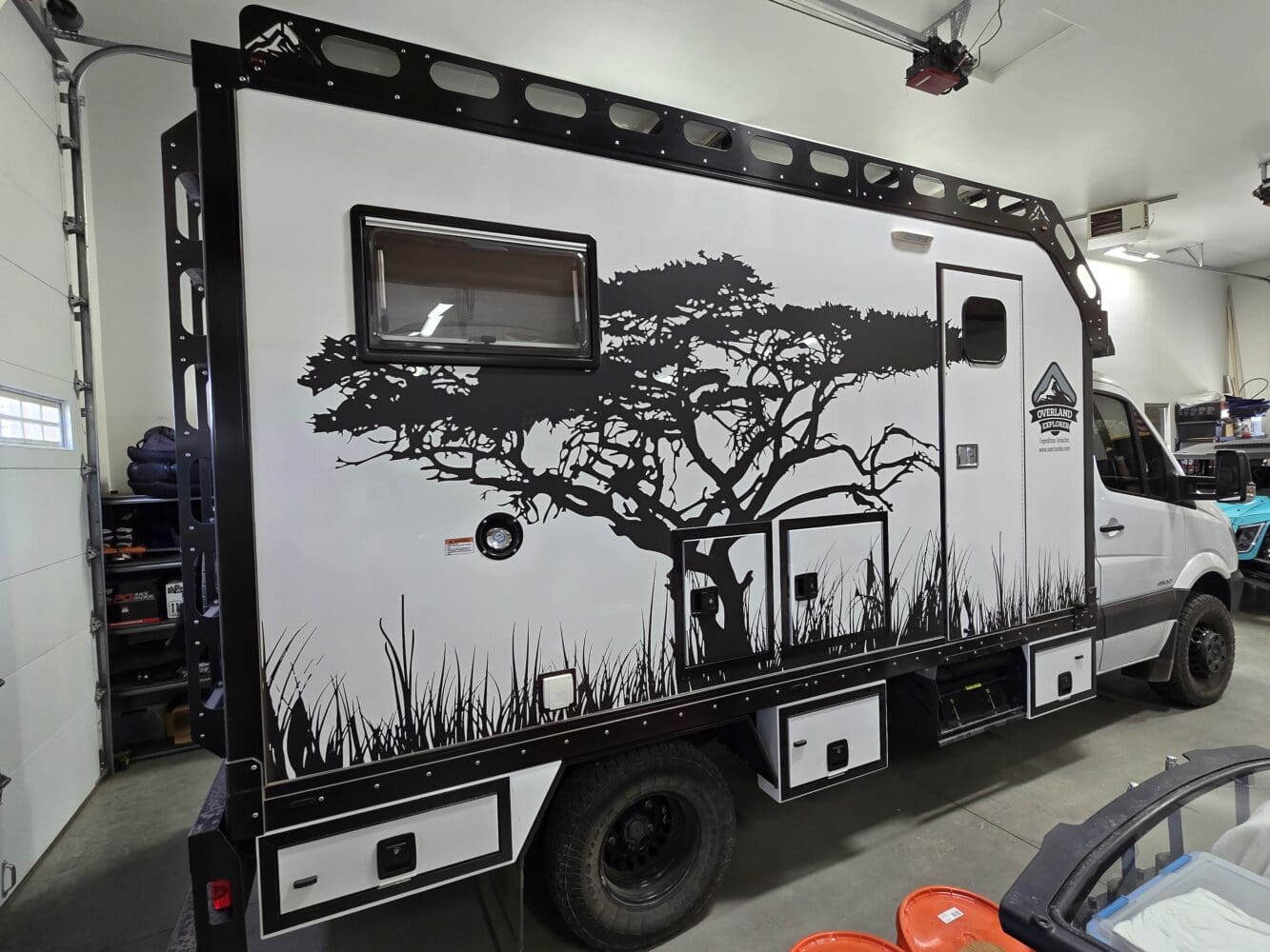 2014 Mercedes Sprinter Cab Chassis w/ OEV Explorer Vehicles Composite ...
