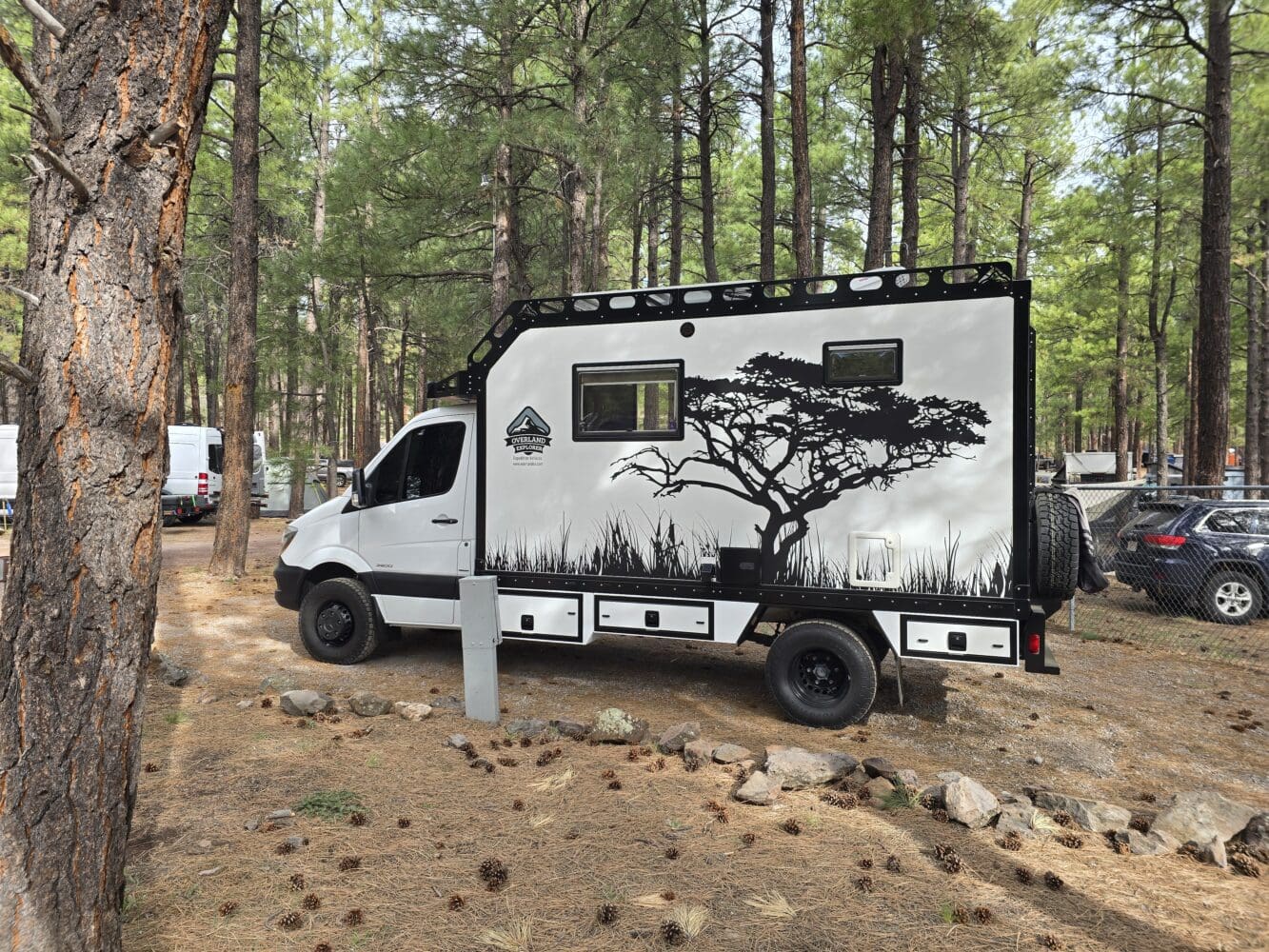 2014 Mercedes Sprinter Cab Chassis w/ OEV Explorer Vehicles Composite ...