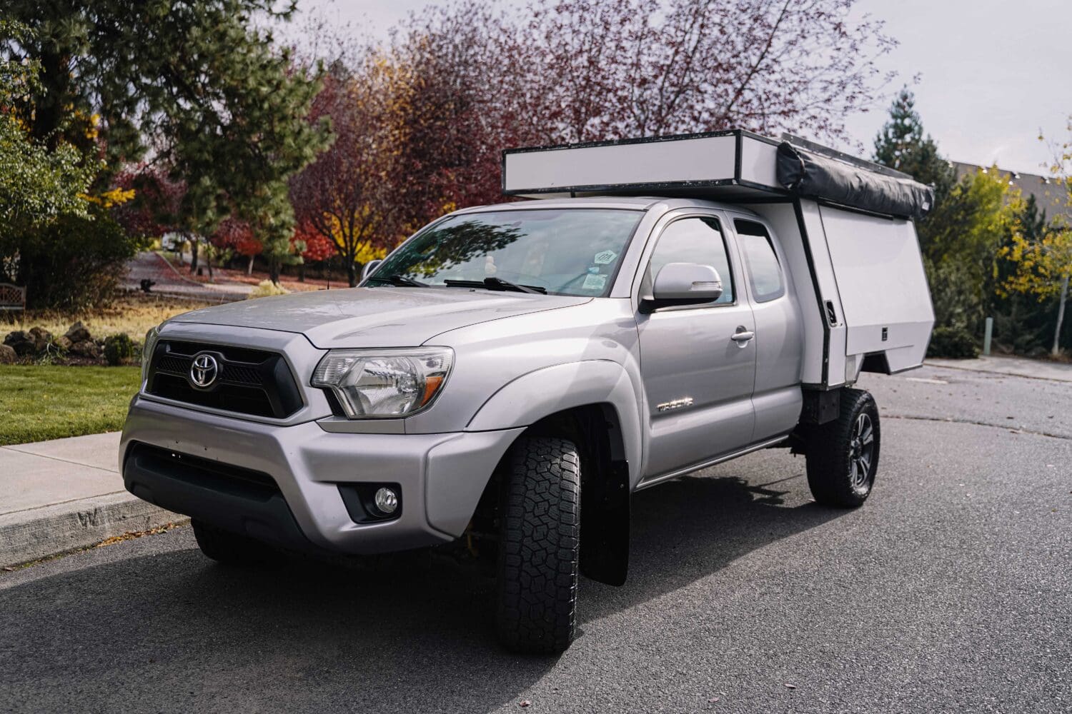 2014 Toyota Tacoma TRD Off Road w/ Custom Flatbed Camper :: Classifieds ...