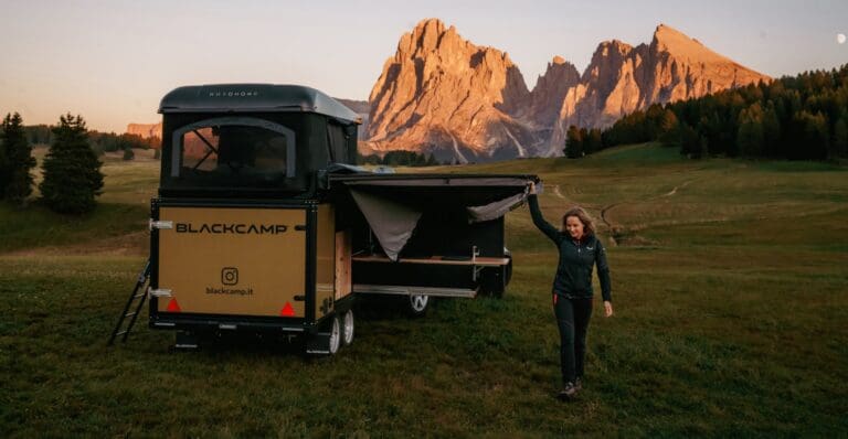 The Blackcamp Freeda Camping Trailer Is Turning Heads and Going Viral ...
